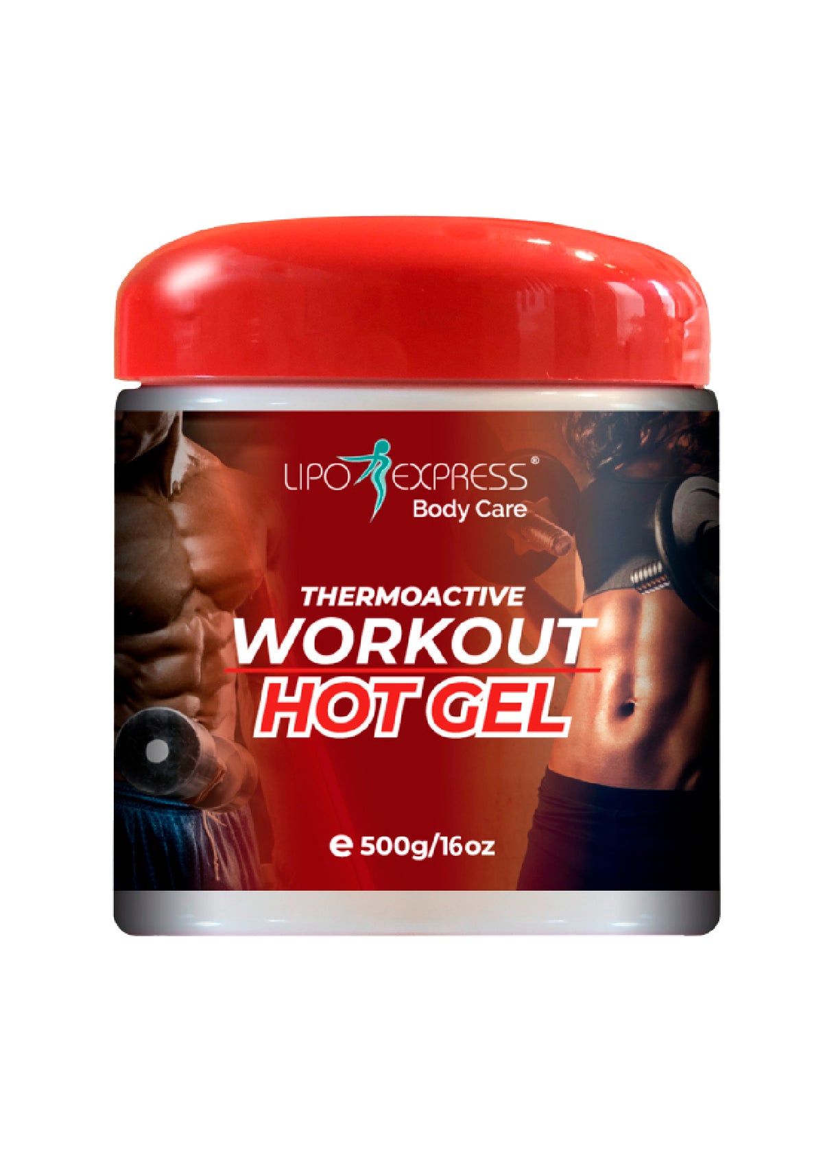 3000 – Thermoactive Workout Hot Gel - 16oz — Lipo Express